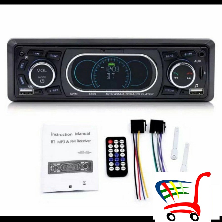 Auto Radio / model SWM 8809/ Bluetooth / USB / Mikro SD – Auto Radio / model SWM 8809/ Bluetooth / USB / Mikro SD