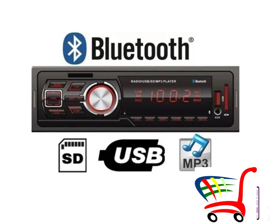 Auto Radio sa Bluetooth-MP3-USB-SD Nov model 626 – Auto Radio sa Bluetooth-MP3-USB-SD Nov model 626