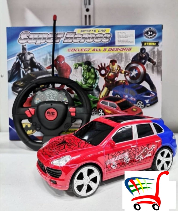 Auto Spider-Man i auto Hulk na daljinski – Auto Spider-Man i auto Hulk na daljinski