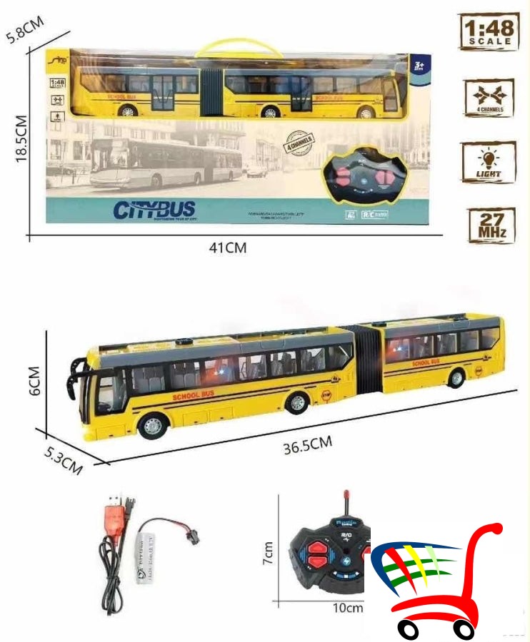 Autobus na daljinski upravljac Hit igracka – Autobus na daljinski upravljac Hit igracka