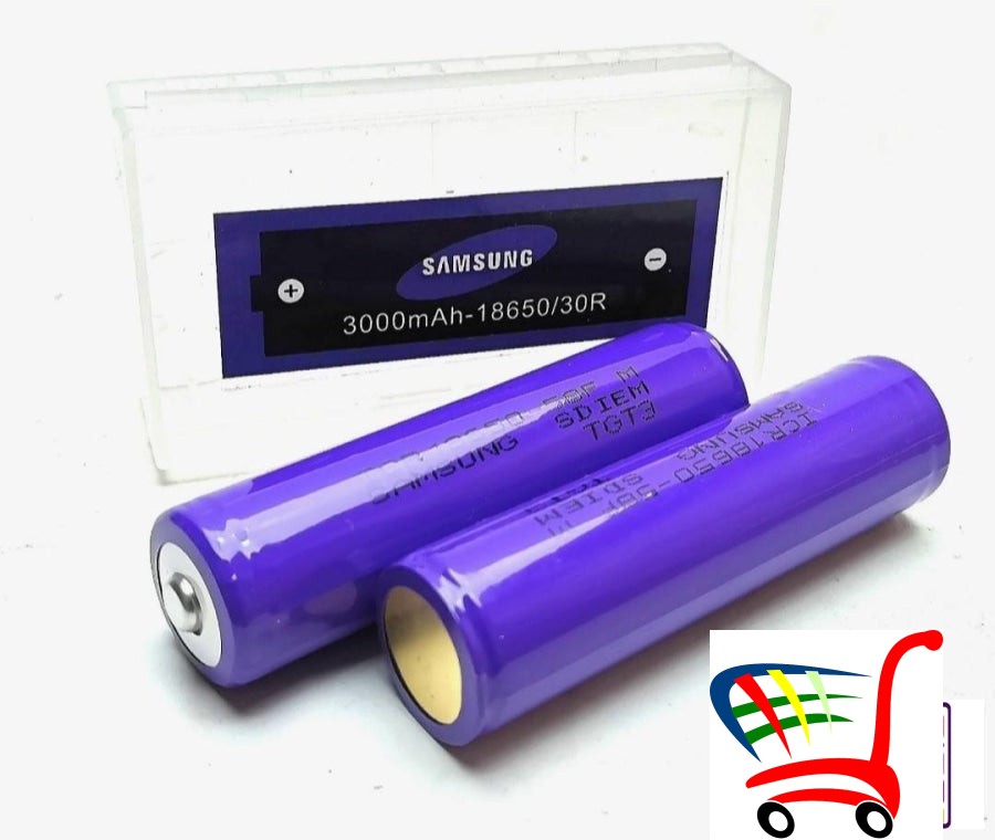 Baterija Samsung litium ion 18650 – extra kvalitet – Baterija Samsung litium ion 18650 – extra kvalitet