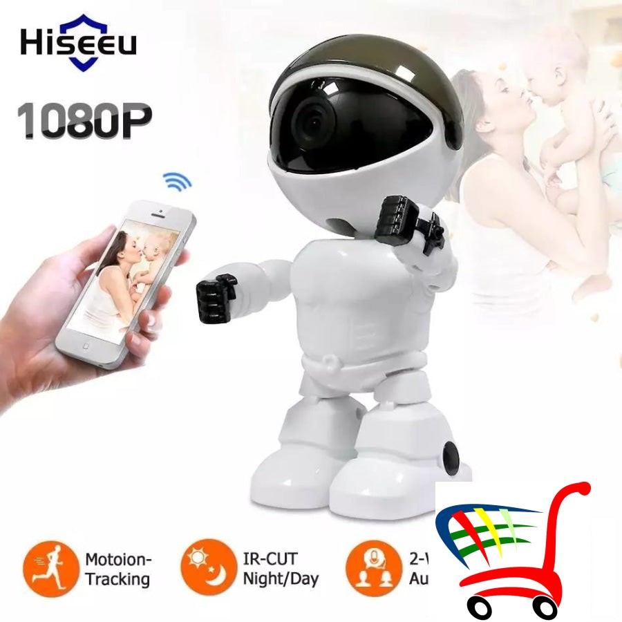 Bebi Alarm IP Wifi Kamera bebi monitor ROBOT – Bebi Alarm IP Wifi Kamera bebi monitor ROBOT