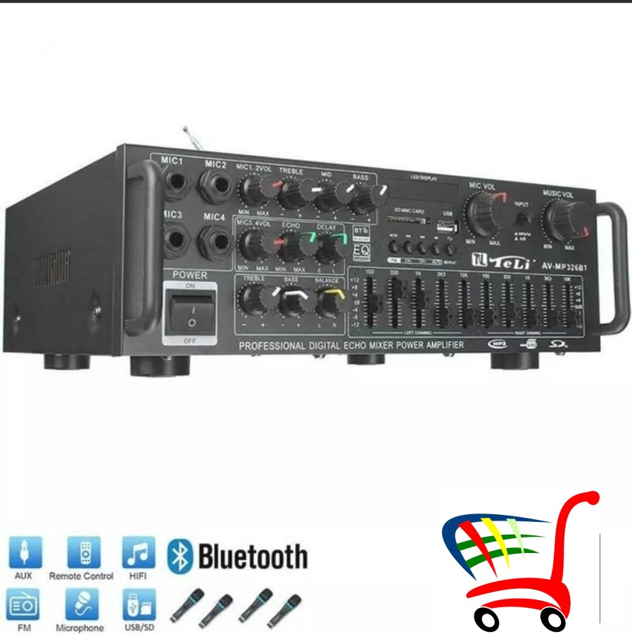 BLUETOOTH pojačalo 326BT – BLUETOOTH pojačalo 326BT