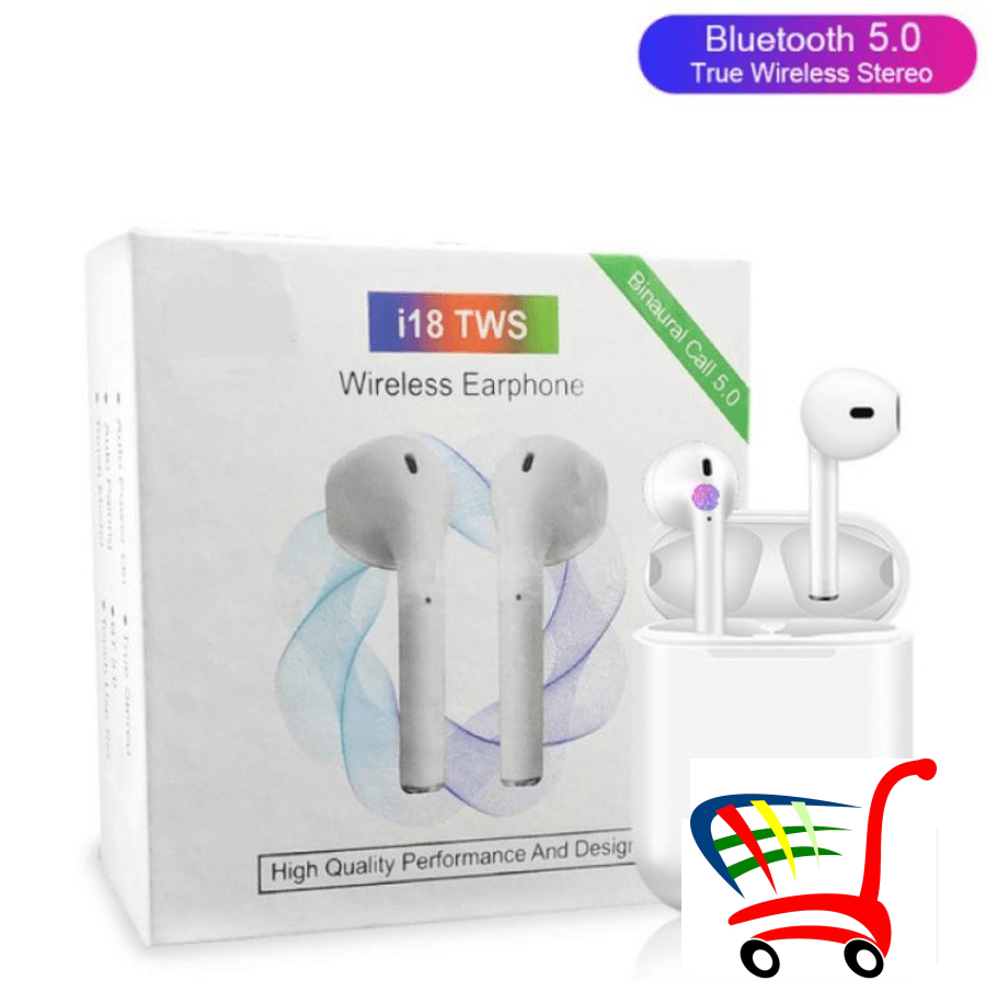 Bluetooth slusalice i18TWS – Bluetooth slusalice i18TWS