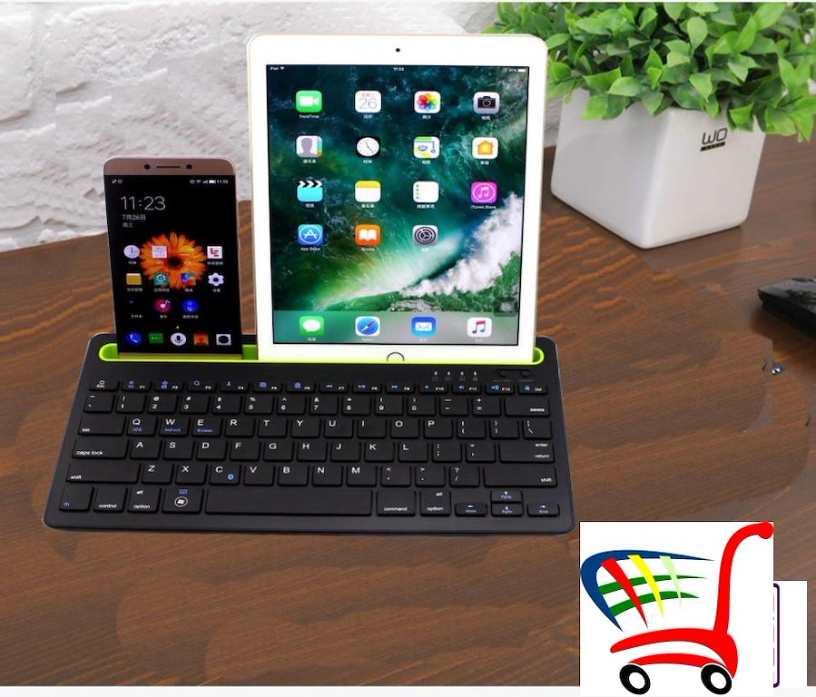 Bluetooth tastatura – mogu biti vezana 2 uređaja – Bluetooth tastatura – mogu biti vezana 2 uređaja