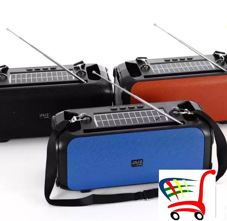 Bluetooth zvučnik + FM Radio – JS-002 – solarno punjenje – Bluetooth zvučnik + FM Radio – JS-002 – solarno punjenje