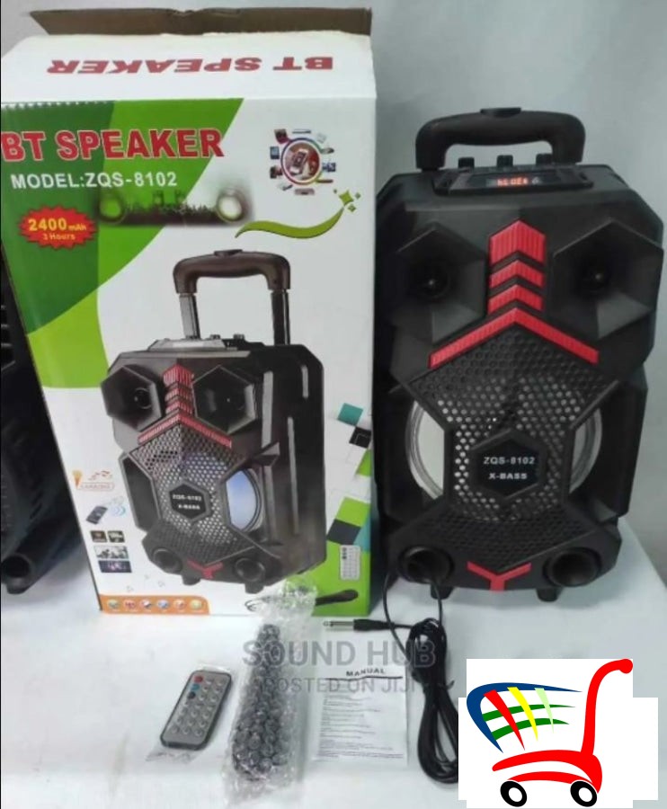 Bluetooth zvucnik + mikrofon ZQS 8102 – Bluetooth zvucnik + mikrofon ZQS 8102