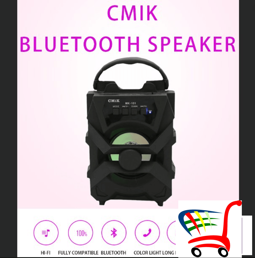 Bluetooth zvucnik MK-151 (Top model) – Bluetooth zvucnik MK-151 (Top model)