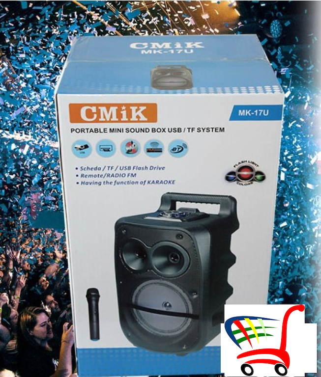 CMIK MK 17U SUPER BLUETOOTH Zvucnik + Daljinski – CMIK MK 17U SUPER BLUETOOTH Zvucnik + Daljinski