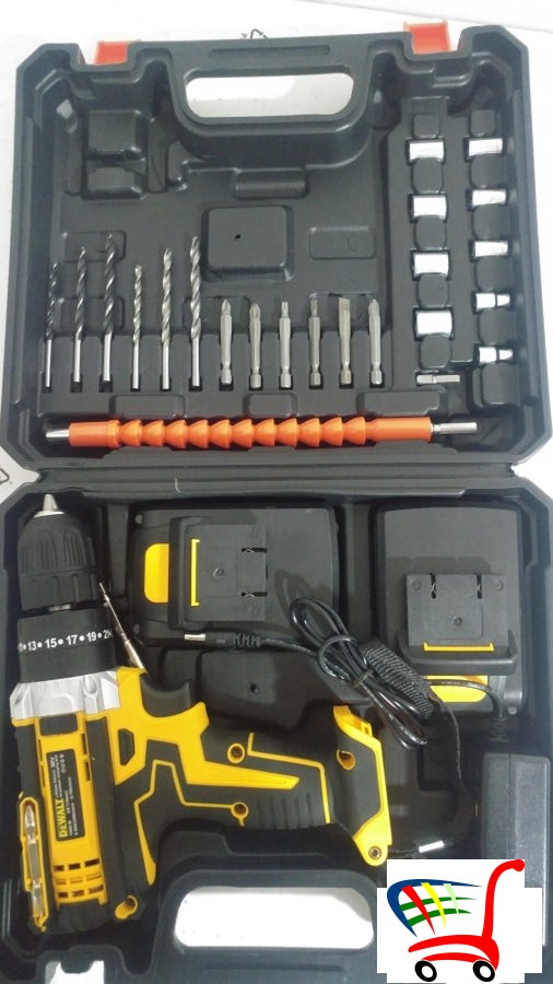 DEWALT Aku Srafilica-Busilica-Cekic 36v +2 Baterije + Pribor – DEWALT Aku Srafilica-Busilica-Cekic 36v +2 Baterije + Pribor