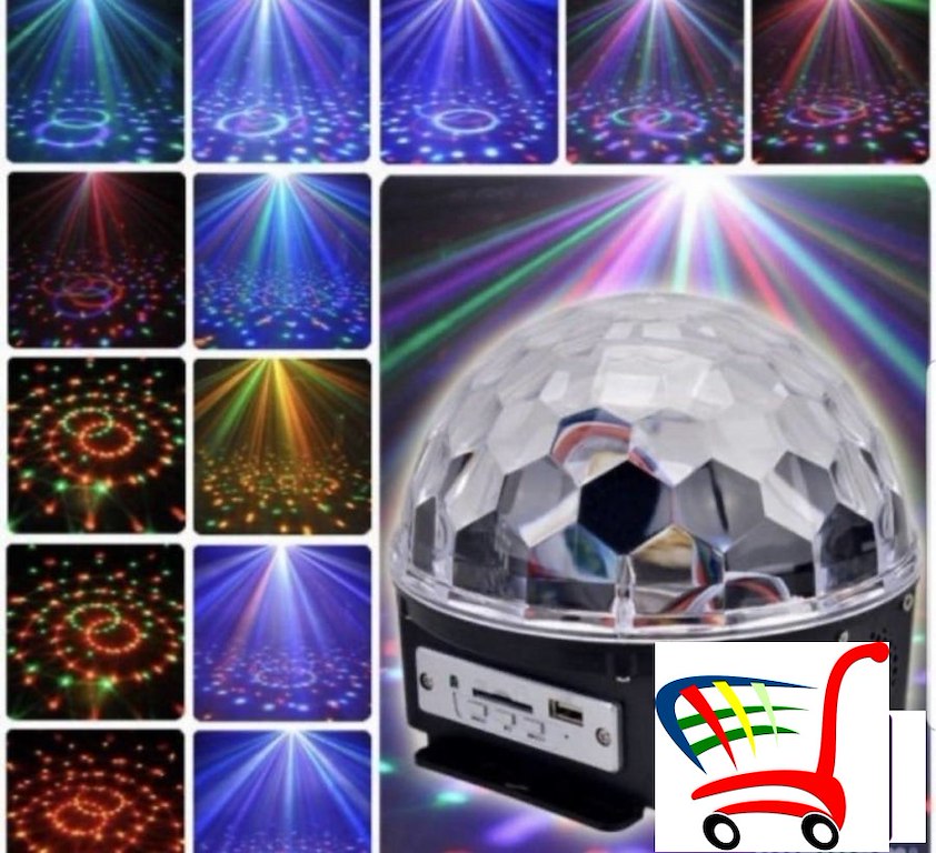 DISKO Kugla MP3 led USB daljinski – DISKO Kugla MP3 led USB daljinski