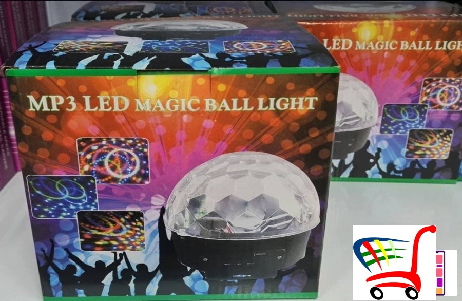 DISKO kugla/LED magic ball RGB – DISKO kugla/LED magic ball RGB