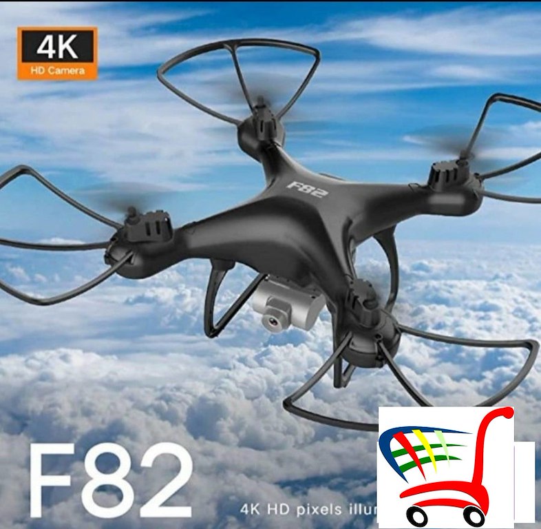 DRON F82 /HD kamera/ beli/crni – DRON F82 /HD kamera/ beli/crni