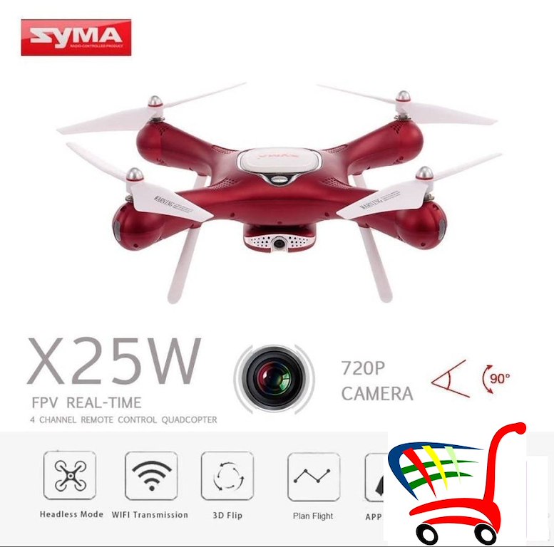 DRON Syma X25W – DRON Syma X25W