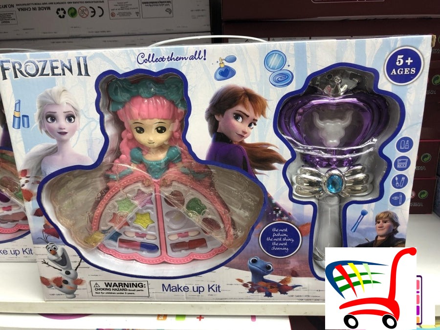 Frozen sminka sa carobnim stapicem – Frozen sminka sa carobnim stapicem