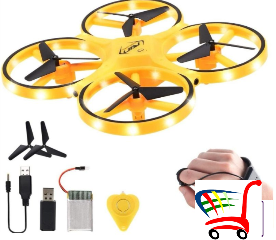 FULL 360C / 2.4 GHz / DRON F65 Panter Sa Senzorom – FULL 360C / 2.4 GHz / DRON F65 Panter Sa Senzorom