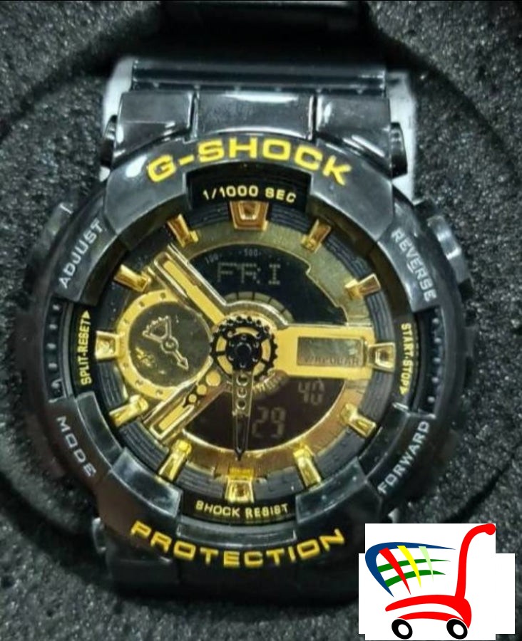 G SHOCK odlična replika / zlatno crni – G SHOCK odlična replika / zlatno crni