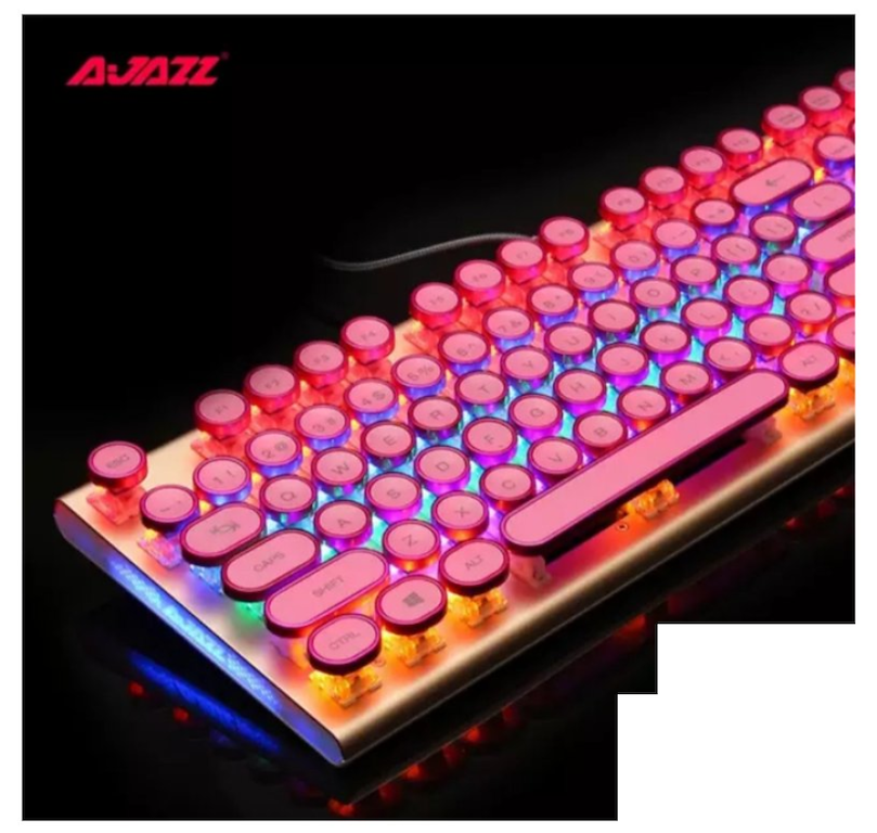 GAMING LED Retro Tastatura – Gejmerska Tastatura – GAMING LED Retro Tastatura – Gejmerska Tastatura