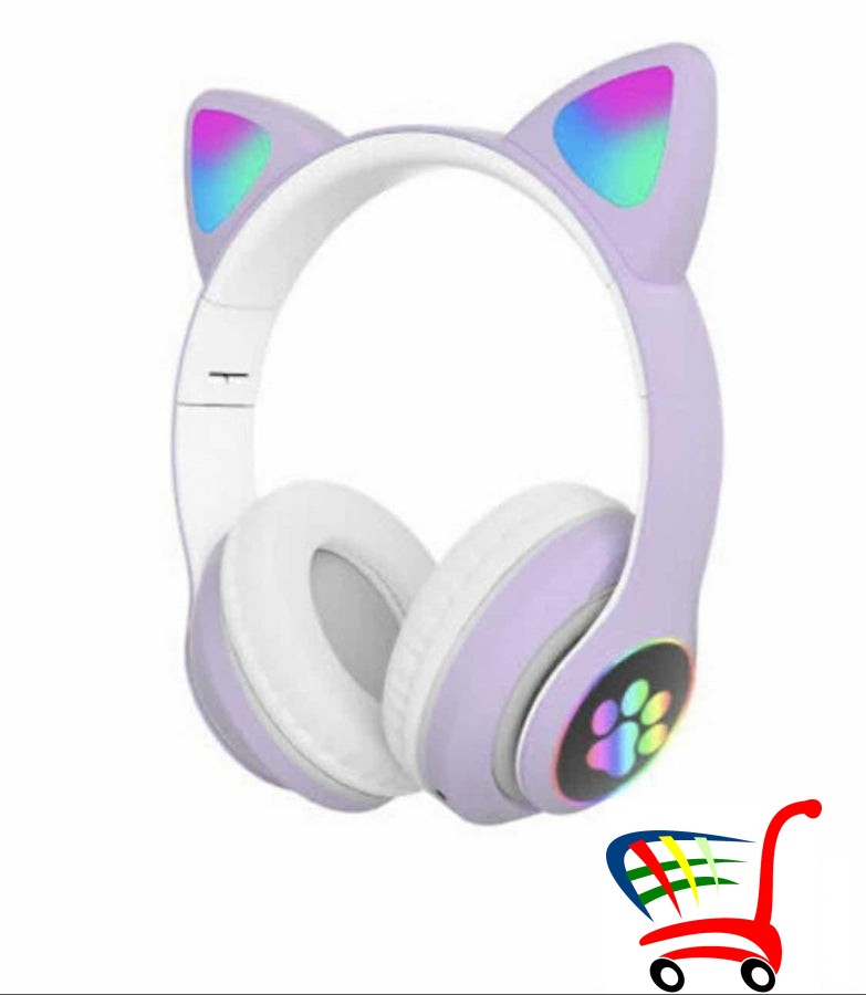 Headset dečije slušalice – STN 28 – ljubičaste – Headset dečije slušalice – STN 28 – ljubičaste