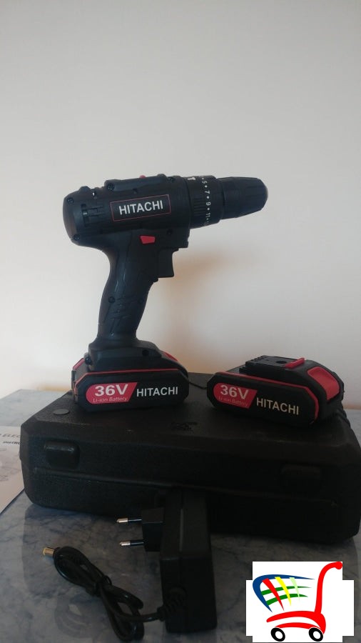 HITACHI Aku Srafilica Busilica Cekic 36v + 2 Bateri + Pribor – HITACHI Aku Srafilica Busilica Cekic 36v + 2 Bateri + Pribor