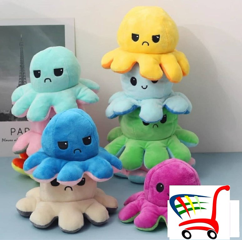 Igracka Oktopod – Plisana igracka hobotnica – Igracka Oktopod – Plisana igracka hobotnica