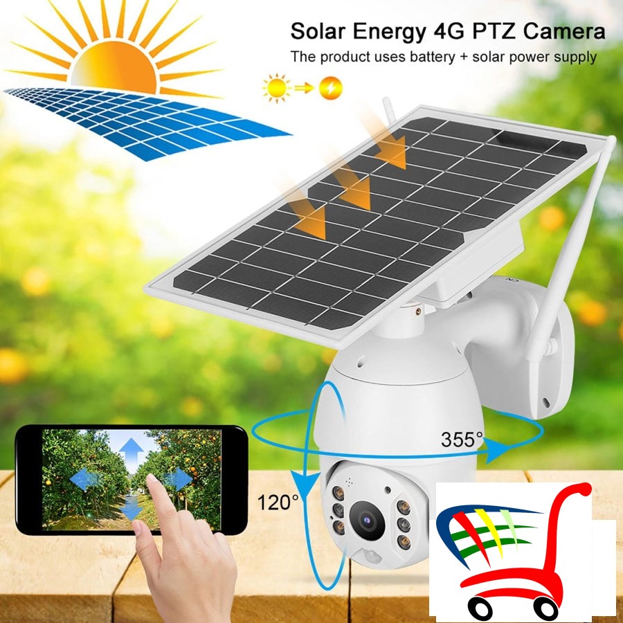 Inteligentna solarna Kamera sa upozorenjem – Inteligentna solarna Kamera sa upozorenjem