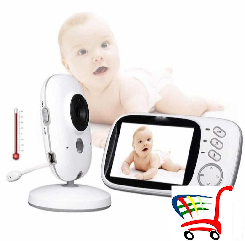 Kamera za bebe sa monitorom i termometrom – beby kamera 3,2 – Kamera za bebe sa monitorom i termometrom – beby kamera 3,2