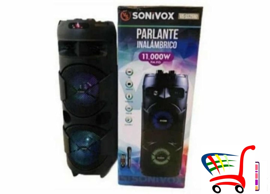Karaoke blutut zvučnik profesionalni sonivox – SS 2590 – Karaoke blutut zvučnik profesionalni sonivox – SS 2590