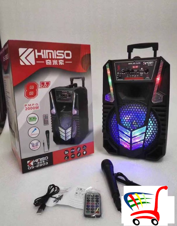 Kimiso Bluetooth zvučnik model QS-2803 – Kimiso Bluetooth zvučnik model QS-2803