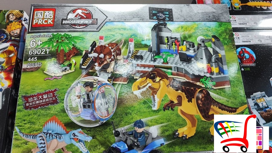 Kockice Jurassic Park – 445 delova – Kockice Jurassic Park – 445 delova