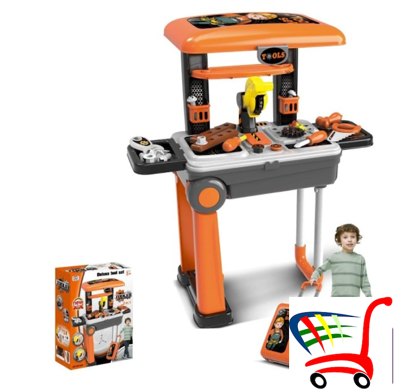 KOMPLET – Majstorski Alat u Koferu Sa Tockicima – KOMPLET – Majstorski Alat u Koferu Sa Tockicima