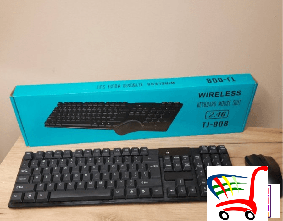 Kvalitetna bezicna tastatura + mis – wireless – Kvalitetna bezicna tastatura + mis – wireless