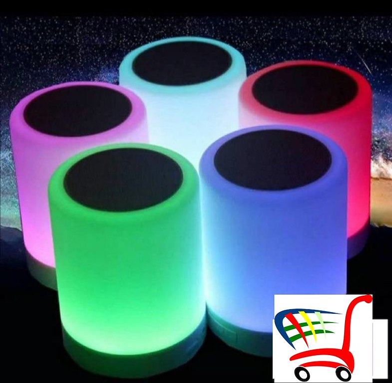 LED lampa bluetooth zvucnim na dodir – LED lampa bluetooth zvucnim na dodir