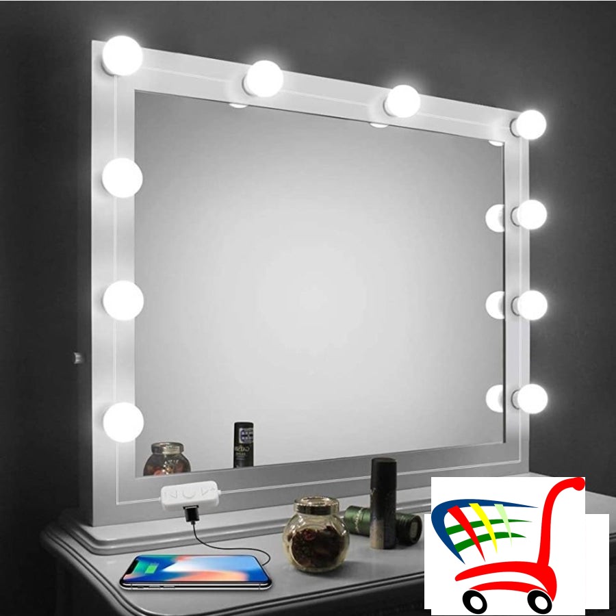 LED sijalice za ogledalo/RGB & white/10 pcs – LED sijalice za ogledalo/RGB & white/10 pcs