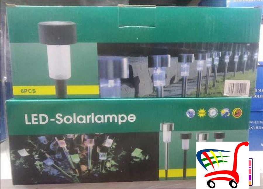 Led Solarna Lampa rasveta set od 6 komada – Led Solarna Lampa rasveta set od 6 komada