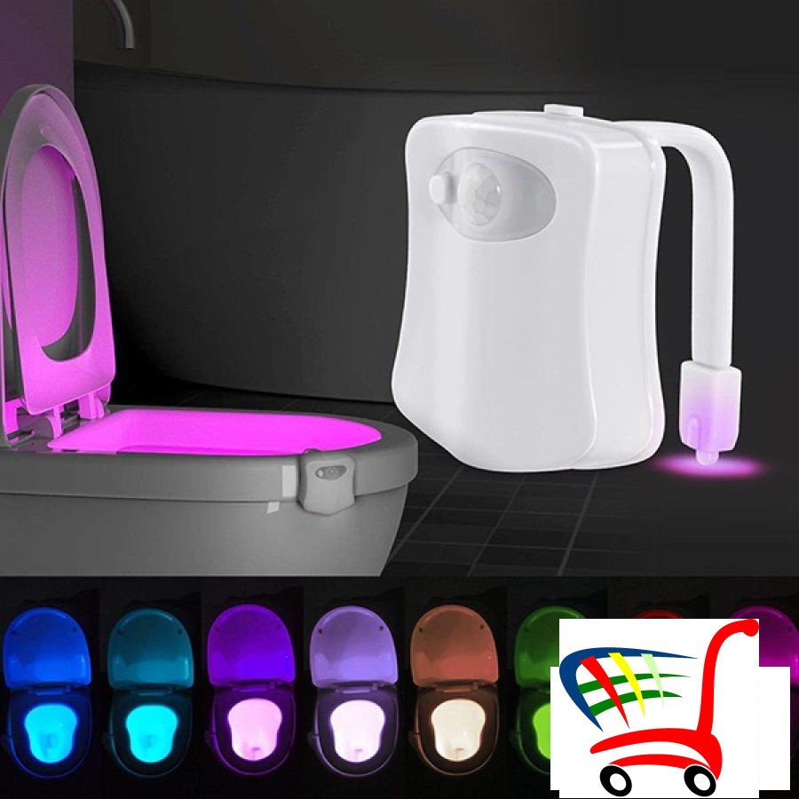 Led svetlo za WC šolju 8 boja i senzor pokreta – Led svetlo za WC šolju 8 boja i senzor pokreta