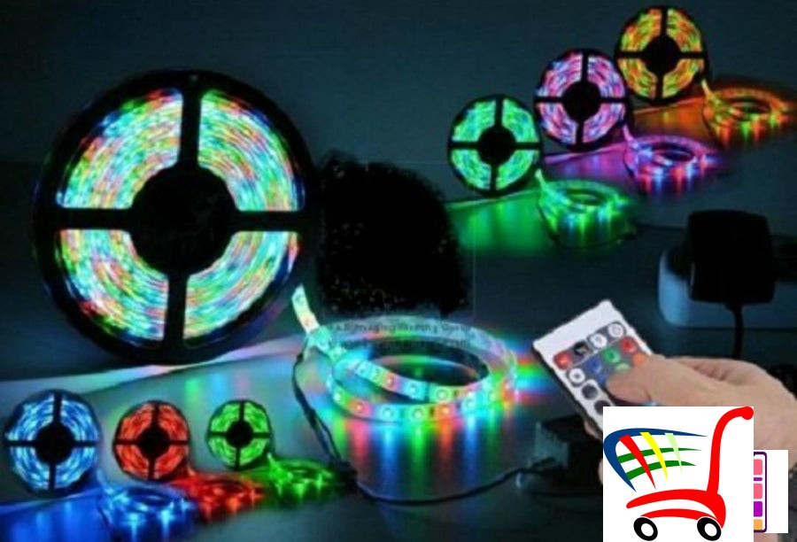 LED traka 5m – RGB traka 5m – šarena – LED traka 5m – RGB traka 5m – šarena