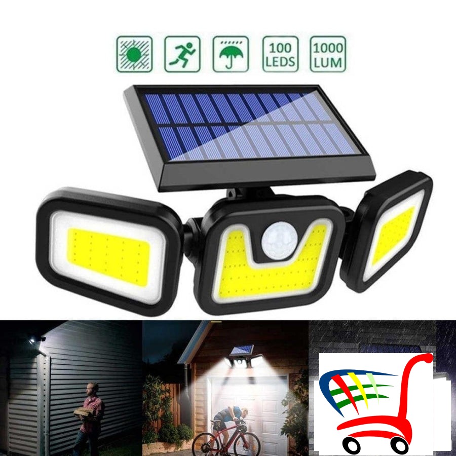 LF-1725B Solarno Svetlo Zidni REFLEKTOR 100 LED Dioda – LF-1725B Solarno Svetlo Zidni REFLEKTOR 100 LED Dioda