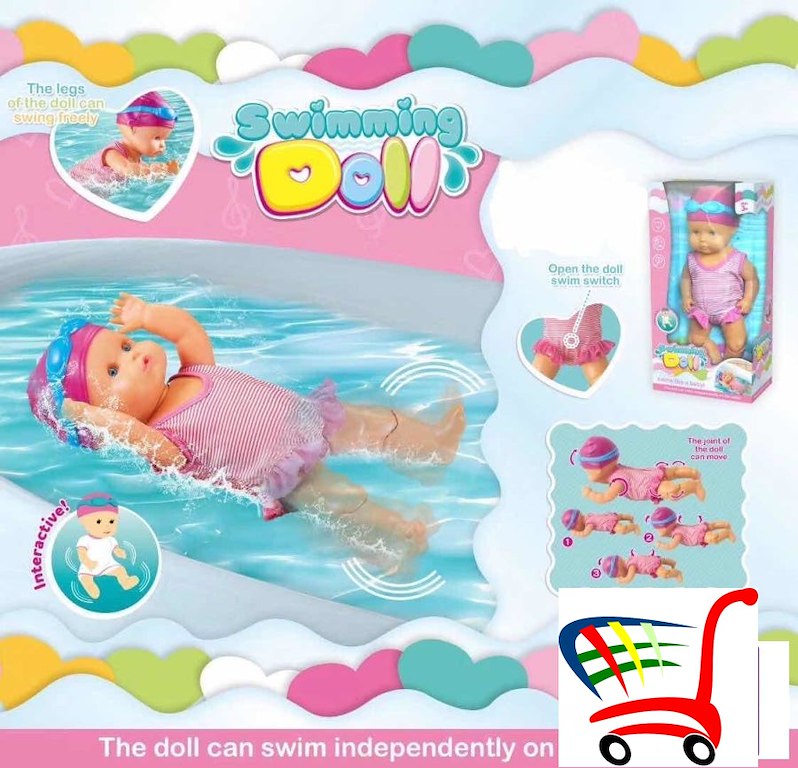 Lutka koja pliva Swimming doll – Lutka koja pliva Swimming doll