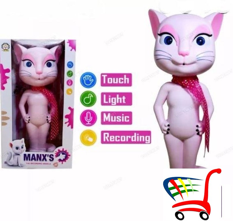 Maca koja ponavlja – Talking Angela – Maca koja ponavlja – Talking Angela