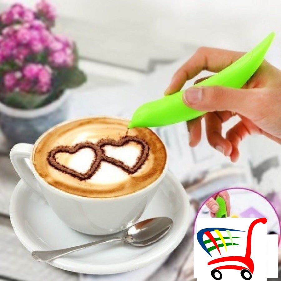 Magična olovka za dekorisanje kafe – Magična olovka za dekorisanje kafe