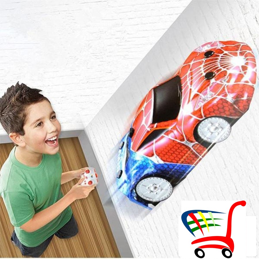 Magicni auto Spider-Man voznja po zidovima – Magicni auto Spider-Man voznja po zidovima
