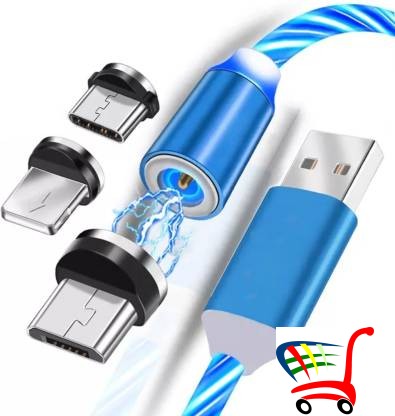 Magnetni USB punjac 3 u 1 – Magnetni USB punjac 3 u 1