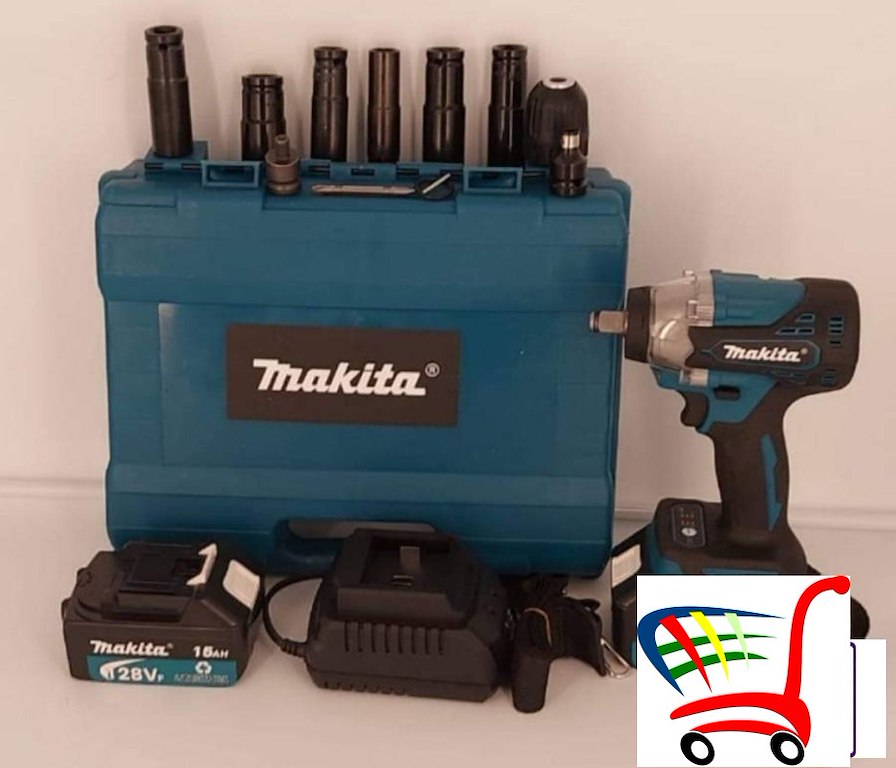 Makita aku udarni odvijac 128V+6 gedora – Makita aku udarni odvijac 128V+6 gedora