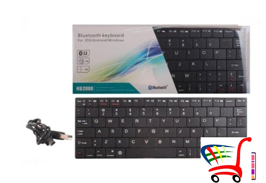 Mini bluetooth tastatura- tastatura sa 80 tastera – Mini bluetooth tastatura- tastatura sa 80 tastera