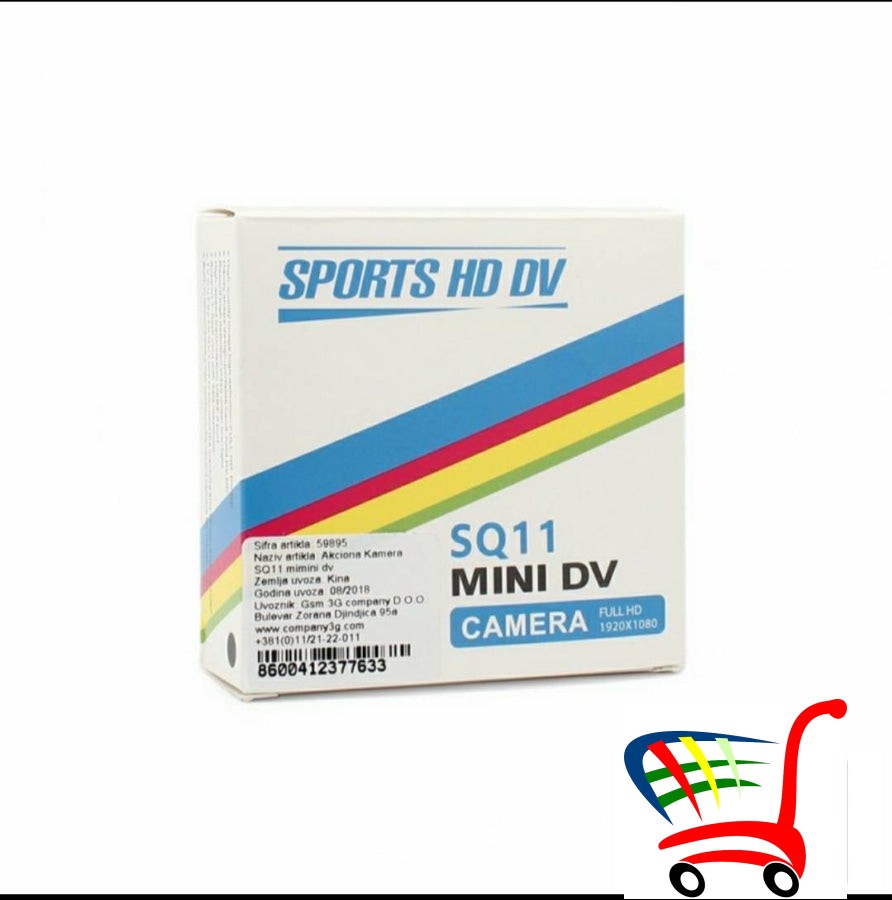 Mini sportska kamera SQ 11 – Mini sportska kamera SQ 11