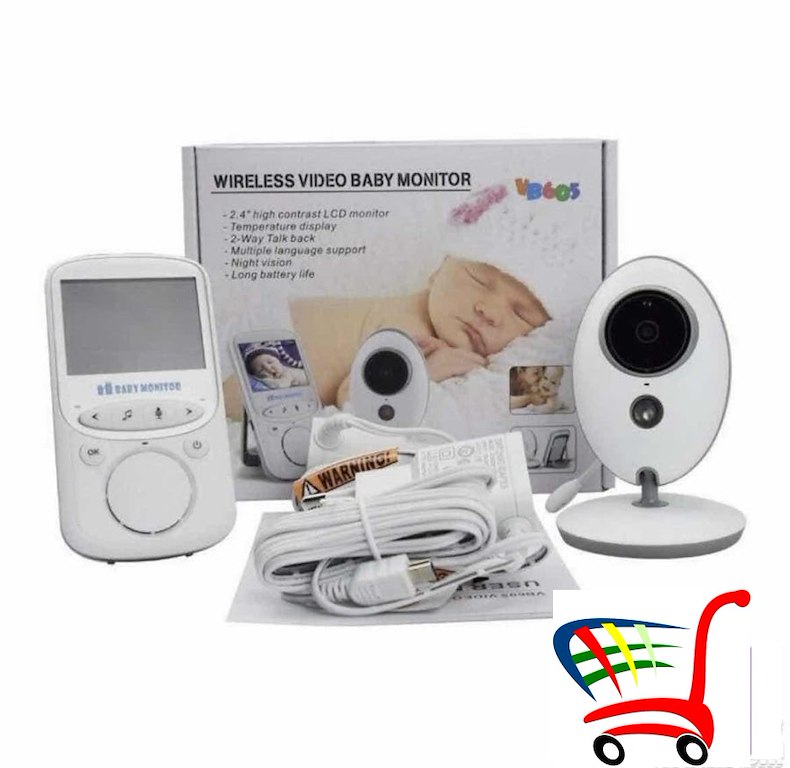 monitor za bebe video nadzor bebi kamera 2,4- LCD – monitor za bebe video nadzor bebi kamera 2,4- LCD