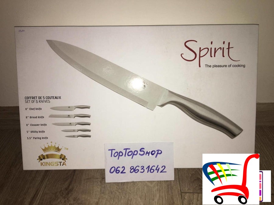 Noževi SET 5 kom/Spirit profesionalni – Noževi SET 5 kom/Spirit profesionalni