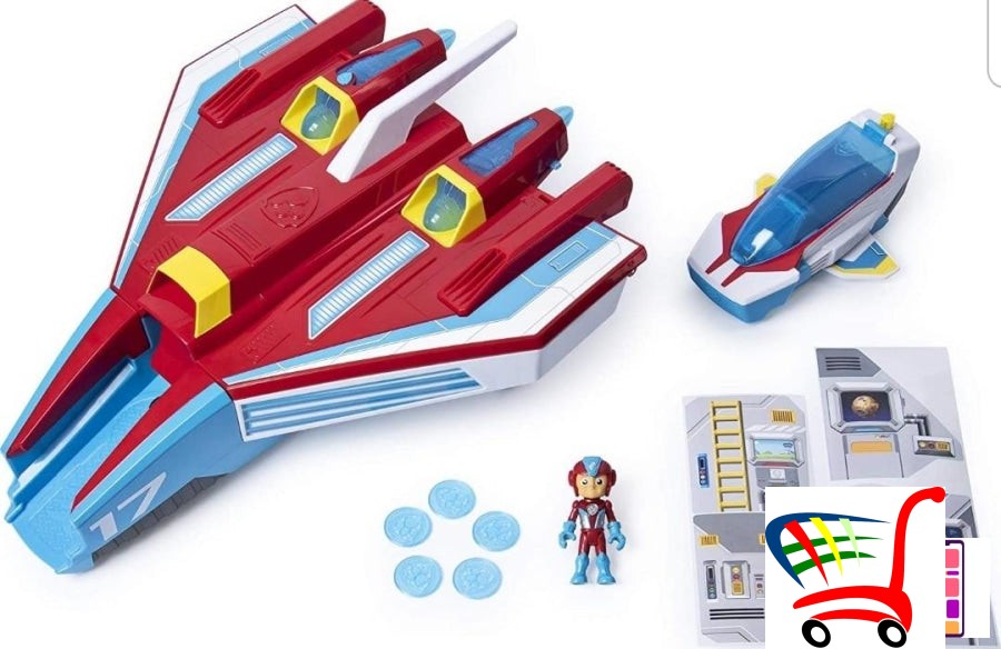 Patrolne sape avion 2in1 – Paw patrol mlaznjak – Veliki set – Patrolne sape avion 2in1 – Paw patrol mlaznjak – Veliki set