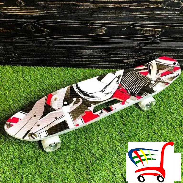 PENNYBOARD/skejtbord/sa svetlećim točkićima – PENNYBOARD/skejtbord/sa svetlećim točkićima
